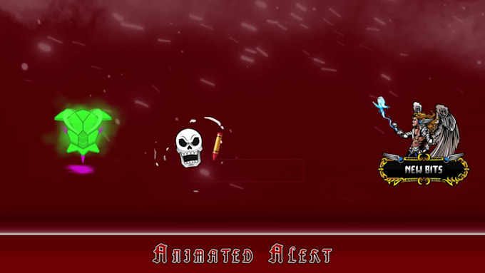 Create custom animated alert for your twitch channel by Twitch_master ...