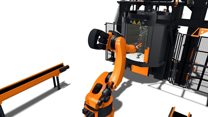 3d industrial animation robot animation industrial robotic animation ...