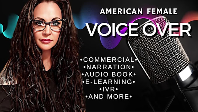 Deliver a high quality north american female voice over by ...