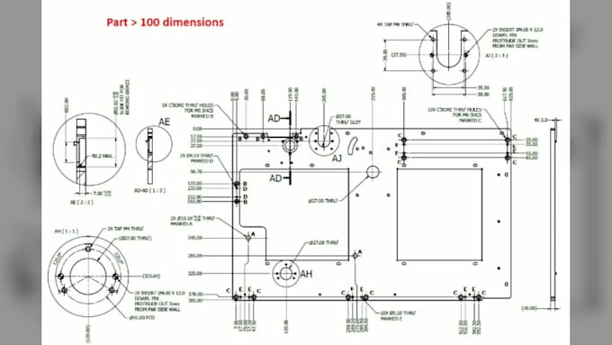 Prepare mechanical design and drafting for manufacturing by Tan_ah | Fiverr