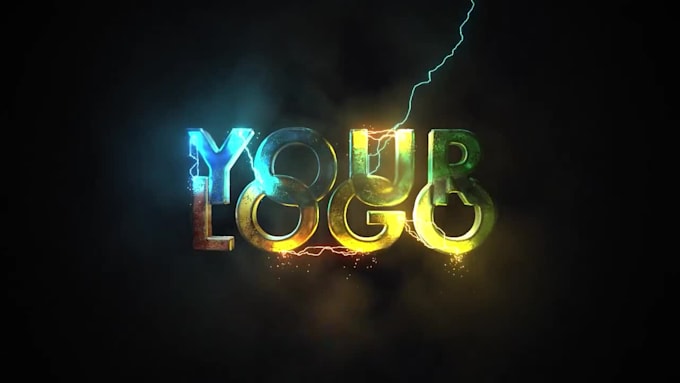 Create cinematic electric bolts logo animation intro by Mehdiafechkou ...