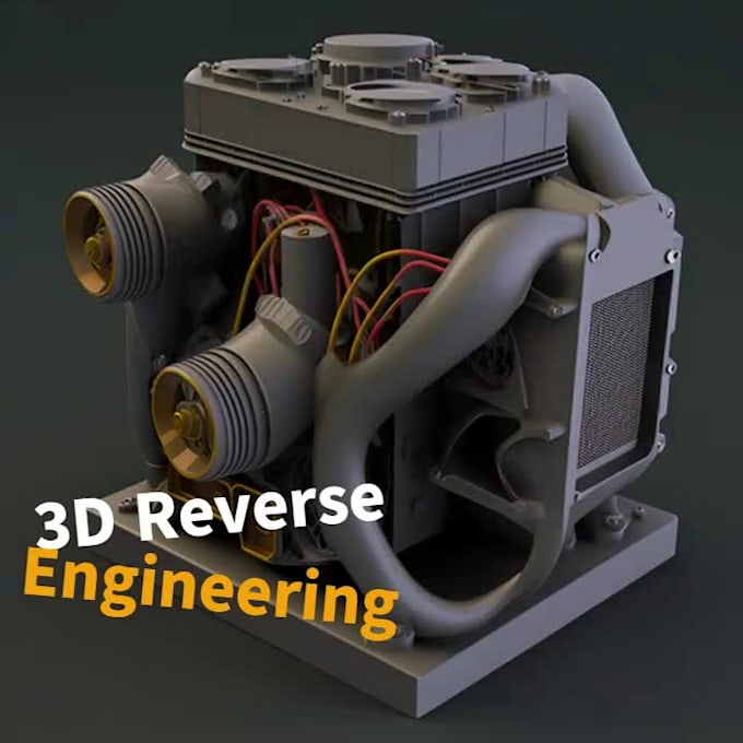 Do reverse engineering and design 3d model by Bigcad | Fiverr