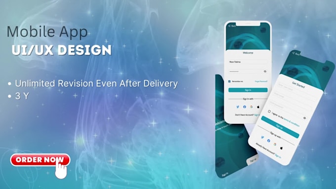 Do mobile app ui, website ui design, landing page ui ux design in figma by Noor_creatives | Fiverr