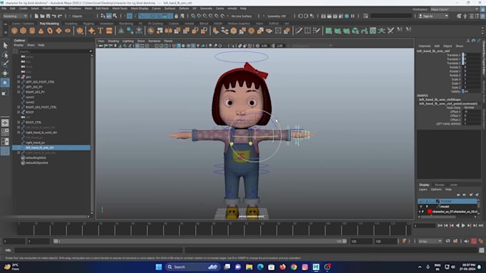 Rig3d Model Human Rigged Joint Ik Fk Rigging Maya Blender 3d Character Rig By Cwthyesl Fiverr 