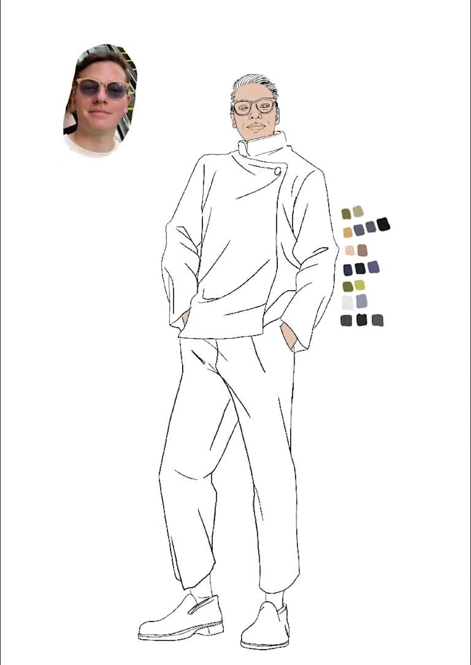 Draw you as a custom anime character by Ily_cen | Fiverr