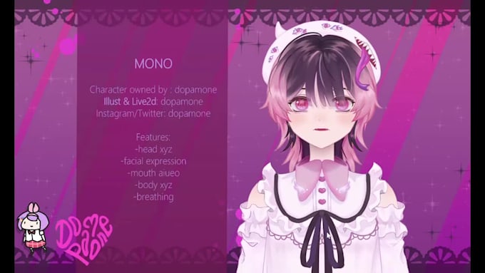 Rig your live2d vtuber model by Dopamone | Fiverr Rig your live2d vtuber model by Dopamone | Fiverr