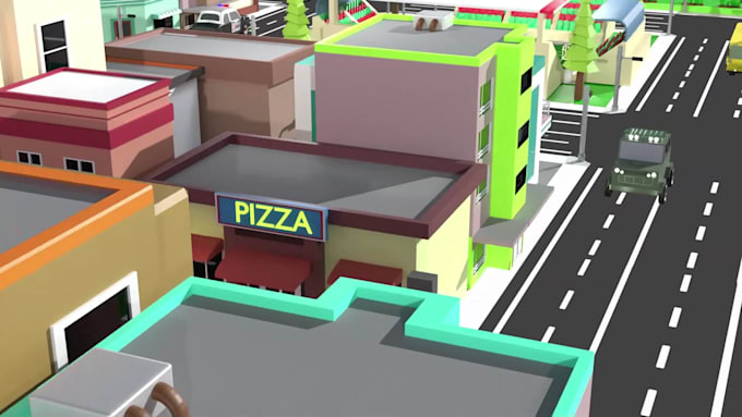 Create 3d city model, 3d assets and props for games by Infinity3studio ...