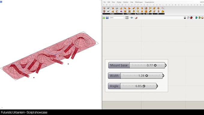 Design a grasshopper script for you by Mutabledesign | Fiverr