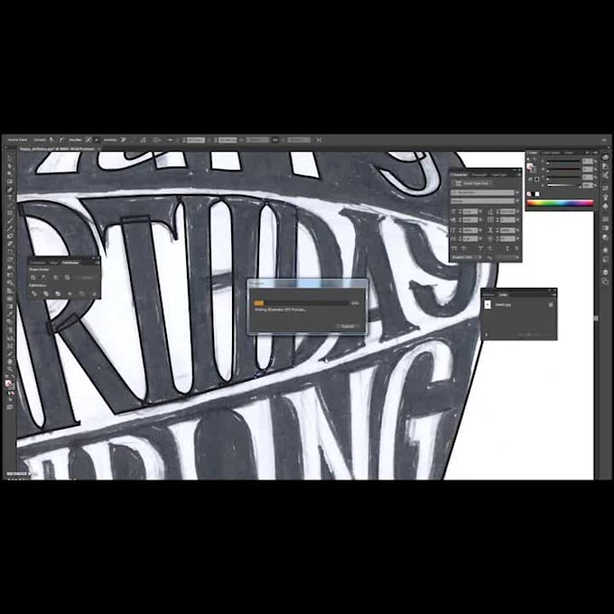 Do logotype, chalk lettering, typography, calligraphy by Miminoshka ...