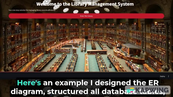 Design and create your database with erd and sql queries by Khurram2223sh | Fiverr