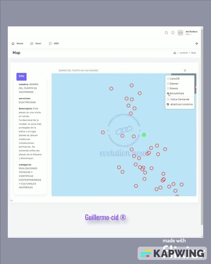 Create a great web map platform by Guillermocid | Fiverr