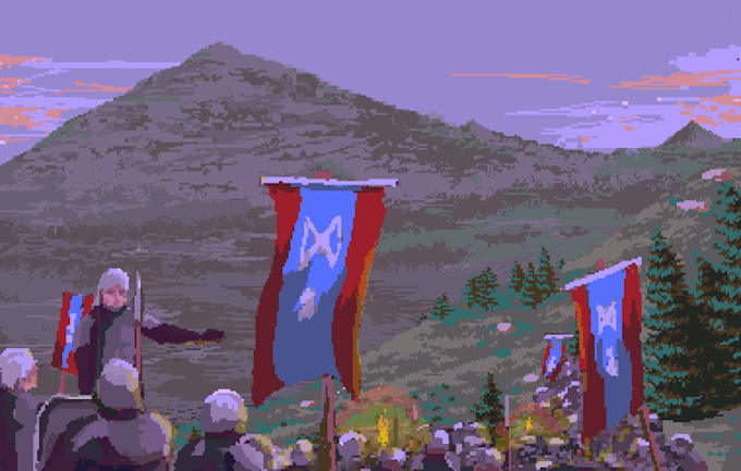 Create a custom pixel art animation for you by Imainshurima | Fiverr