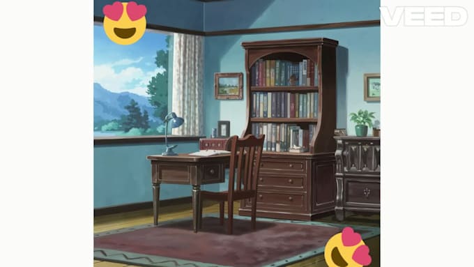 Draw vtuber background, anime, visual novel, 2d environment in anime ...