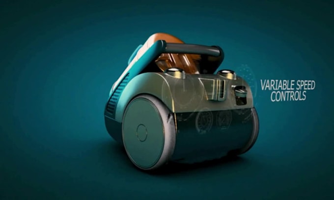 Create cgi 3d product animation 3d industrial blender 3d model and rendering by Akins_davids ...