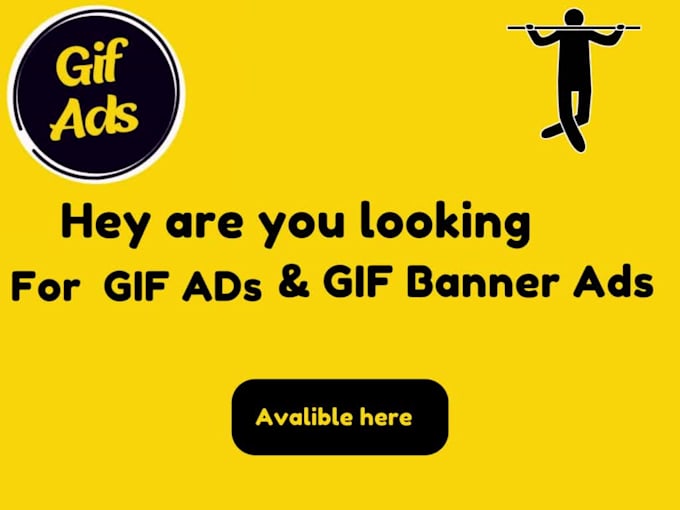 Animated gif ads and designed gif animated banners by Asad_services98 ...