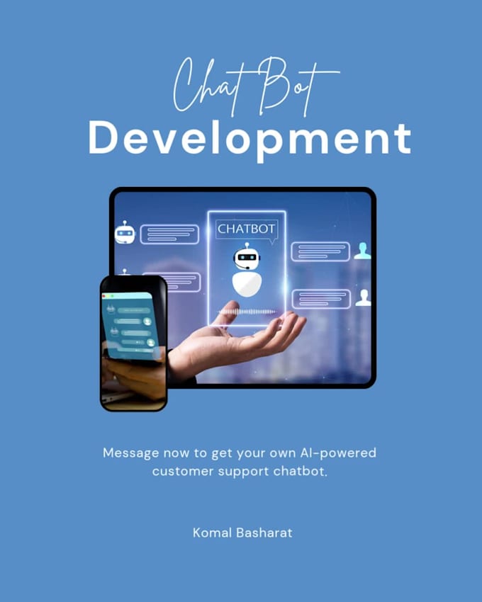 Build a strong ai chatbot system for you by Komal_basharat | Fiverr