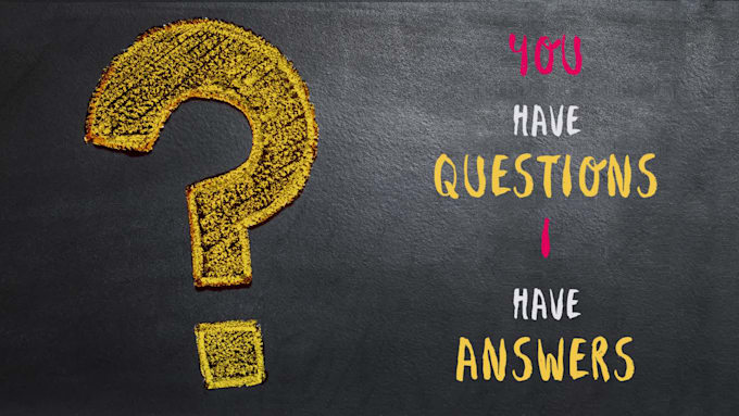 Answer to your questions by Fmatyi | Fiverr