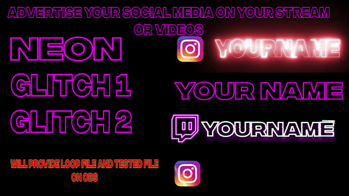 Create social media animated loops by Krihzak | Fiverr