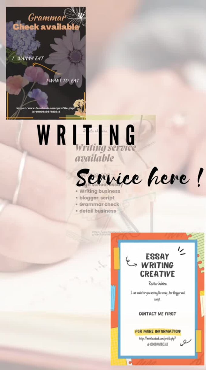 Write essay and grammar check for you by Rozita_shahira | Fiverr