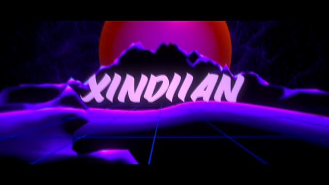 Render a vaporwave intro by Xindiian | Fiverr
