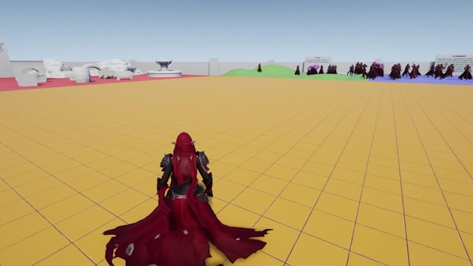 Design 3d game character modeling cartoon animation blender unreal engine unity