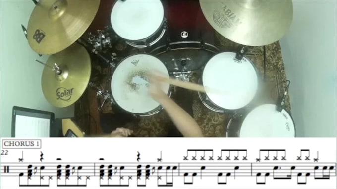 Teach you how to play drums from very basic by Ostendstudio | Fiverr