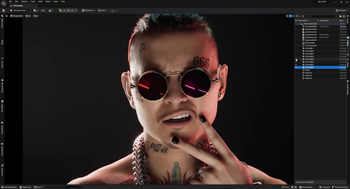 Realistic 3d character, daz3d, metahuman character, unreal engine ...