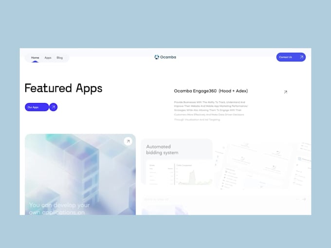 Do ui ux website design, landing page design, ui ux design, mobile design by Abereola | Fiverr