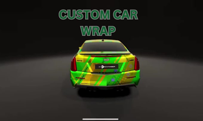 Design premium 3d car wrap, vinyl wrap, and racing livery for print and ...