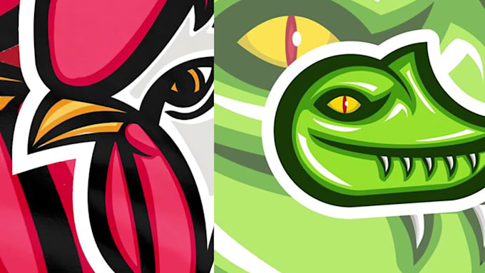 Make premium mascot character logo for esports, youtube by ...