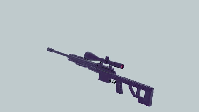 Create 3d gun or rifle videos for your nft by Gunmaster3d | Fiverr