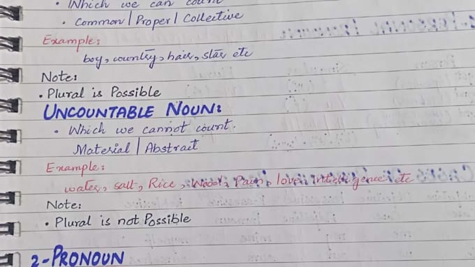 Write any thing in handwritten form by Jaweriaasif825 | Fiverr