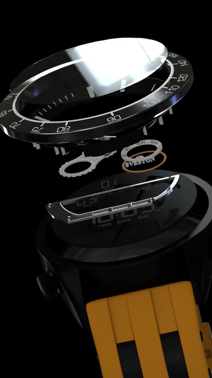 Make custom 3d logo animation video and architecture by Abubakar_moton ...