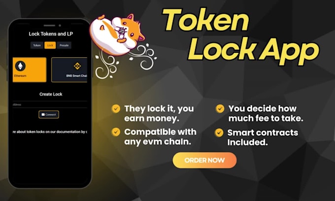 Create token lock app by Ebruyunusoglu | Fiverr