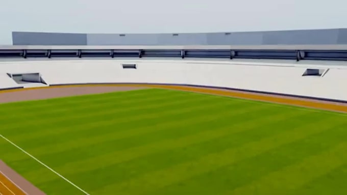 Make a perfect 3d stadium animation, 3d stadium modeling, 3d sport ...