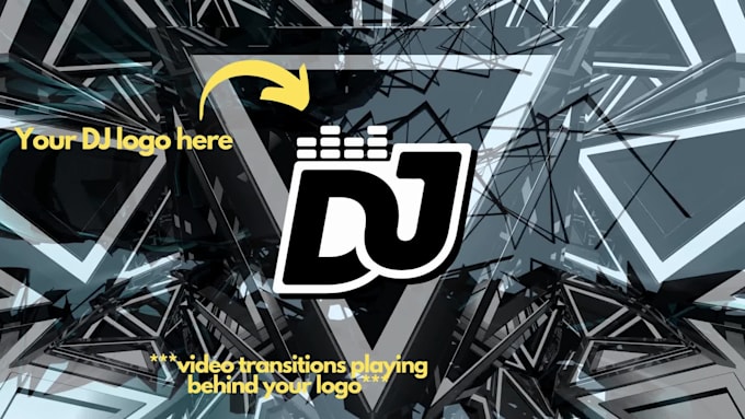 Create a custom dj visualizer video with your dj logo by Steveweigel ...