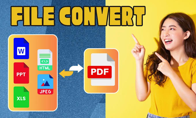 Perfectly convert pdf files to word,ppt,excel,jpeg by Surenpragash | Fiverr