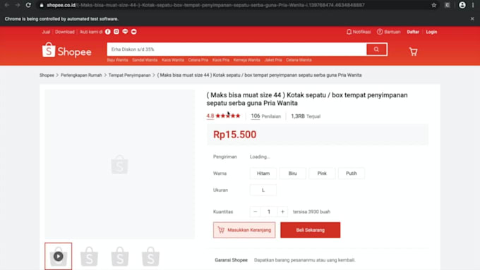 Scrape and do web automation using selenium or puppeteer by Umerfarooqjutt | Fiverr