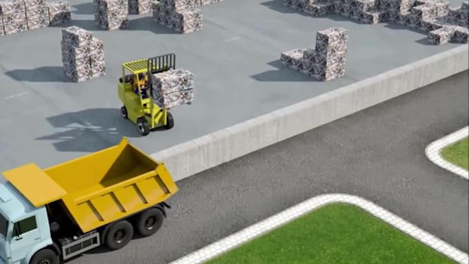 Create 3d industrial animation 3d walkthrough animation by Sodiqadeoje ...