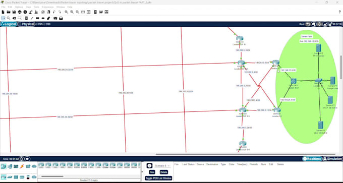 Assist you with cisco packet tracer and gns3 projects by Muhammaduzai007 | Fiverr