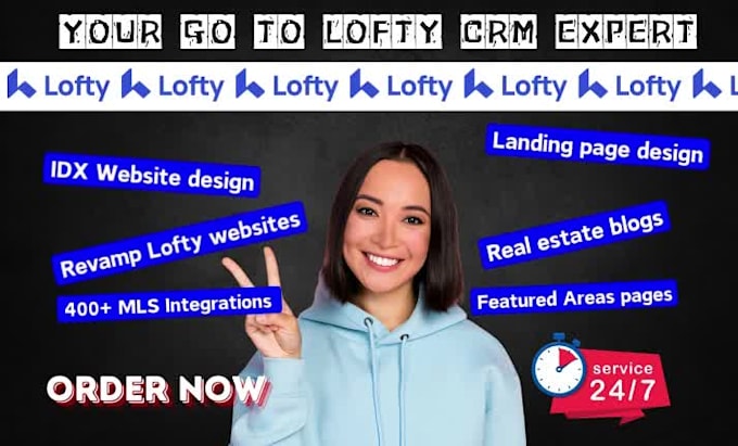 Create lofty crm idx website revamp lofty website redesign featured area pages by Loftysolution ...