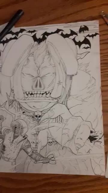 Hand draw a character for your rp campaign or tabletop campaign by ...