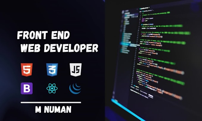 Be your front end developer and designer by M_numan_dev | Fiverr
