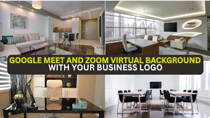 Create google meet and zoom virtual background by Mirzarashidbaig | Fiverr