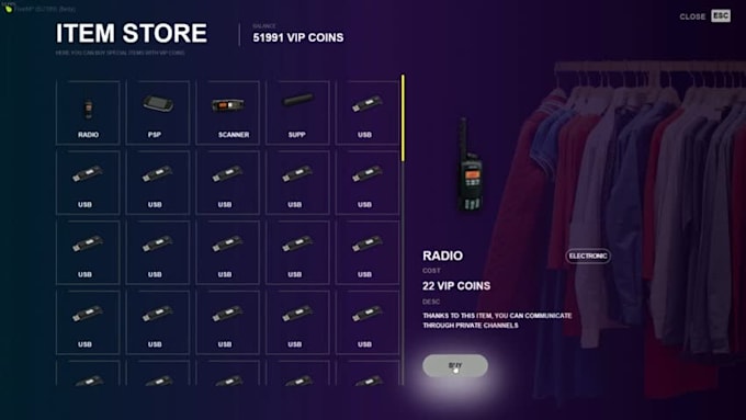 Give fivem vip system by Brbbey | Fiverr