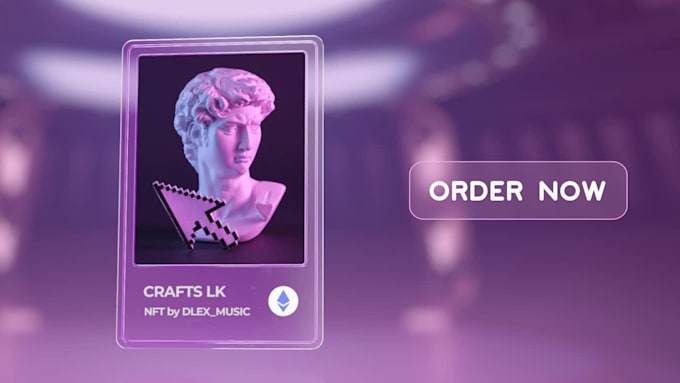 Create animated nft cards, access passes, 3d nft, trading and crypto ...