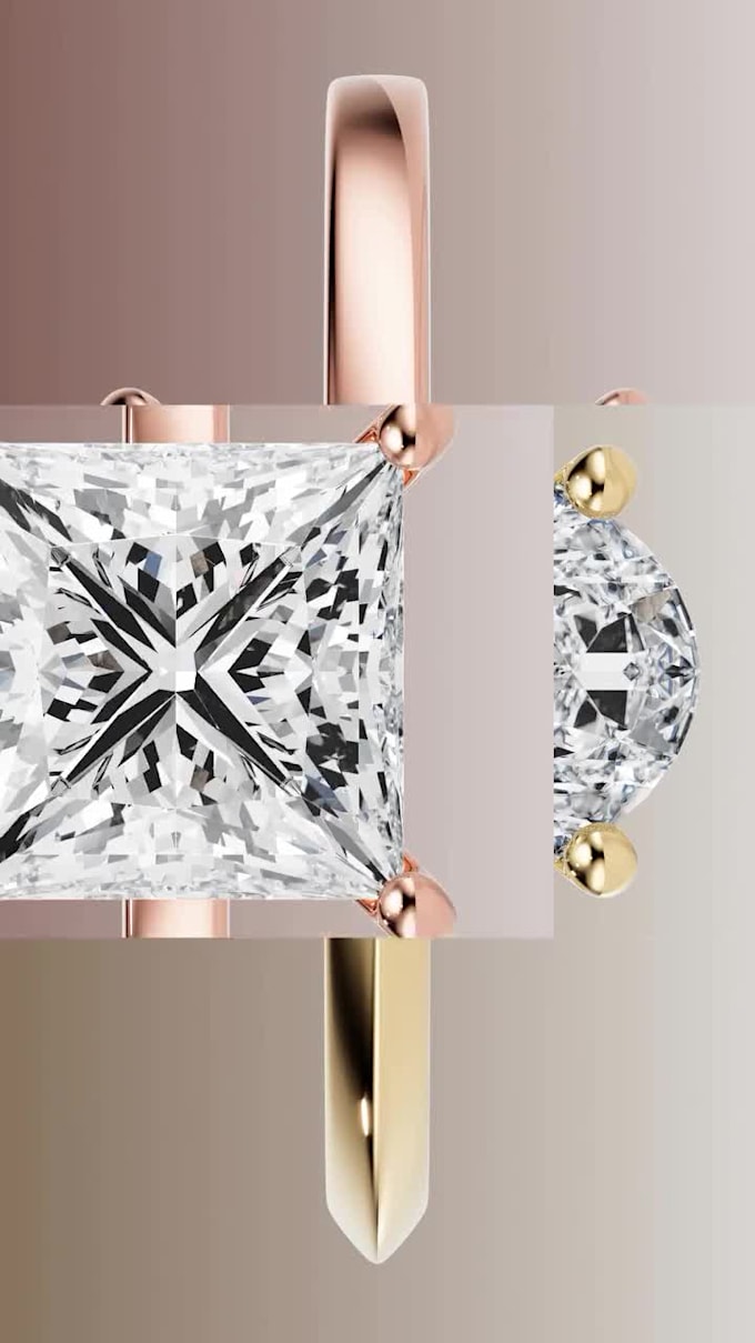 Create a modern 3d cad jewelry design and render it by Oyinade001 | Fiverr