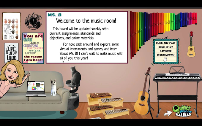 Build and update your bitmoji classroom by Techyteach | Fiverr