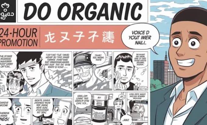 Do organic webtoon promotion, manga, voyceme, comic promotion in 24hrs ...