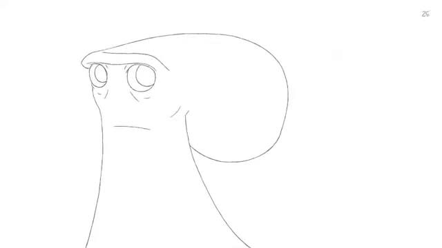 2d traditional, 2d animation, hand drawn, frame by frame, character ...